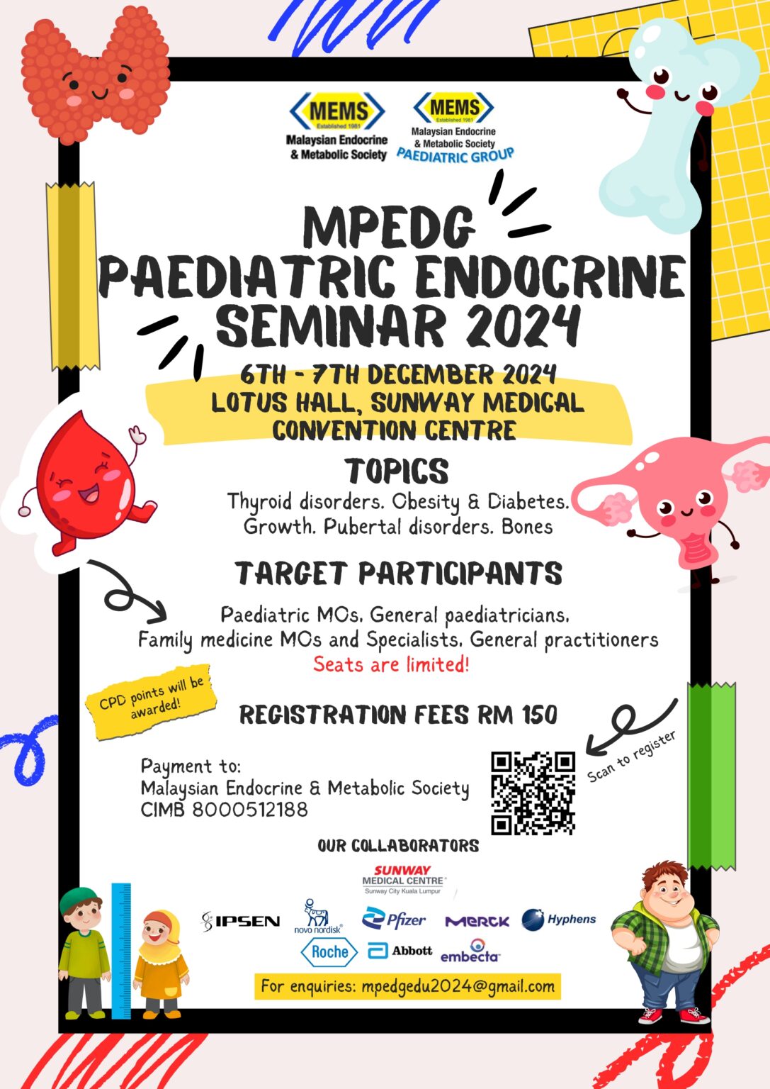 MPEDG PAEDIATRIC ENDOCRINE SEMINAR 2024 – MPEDG